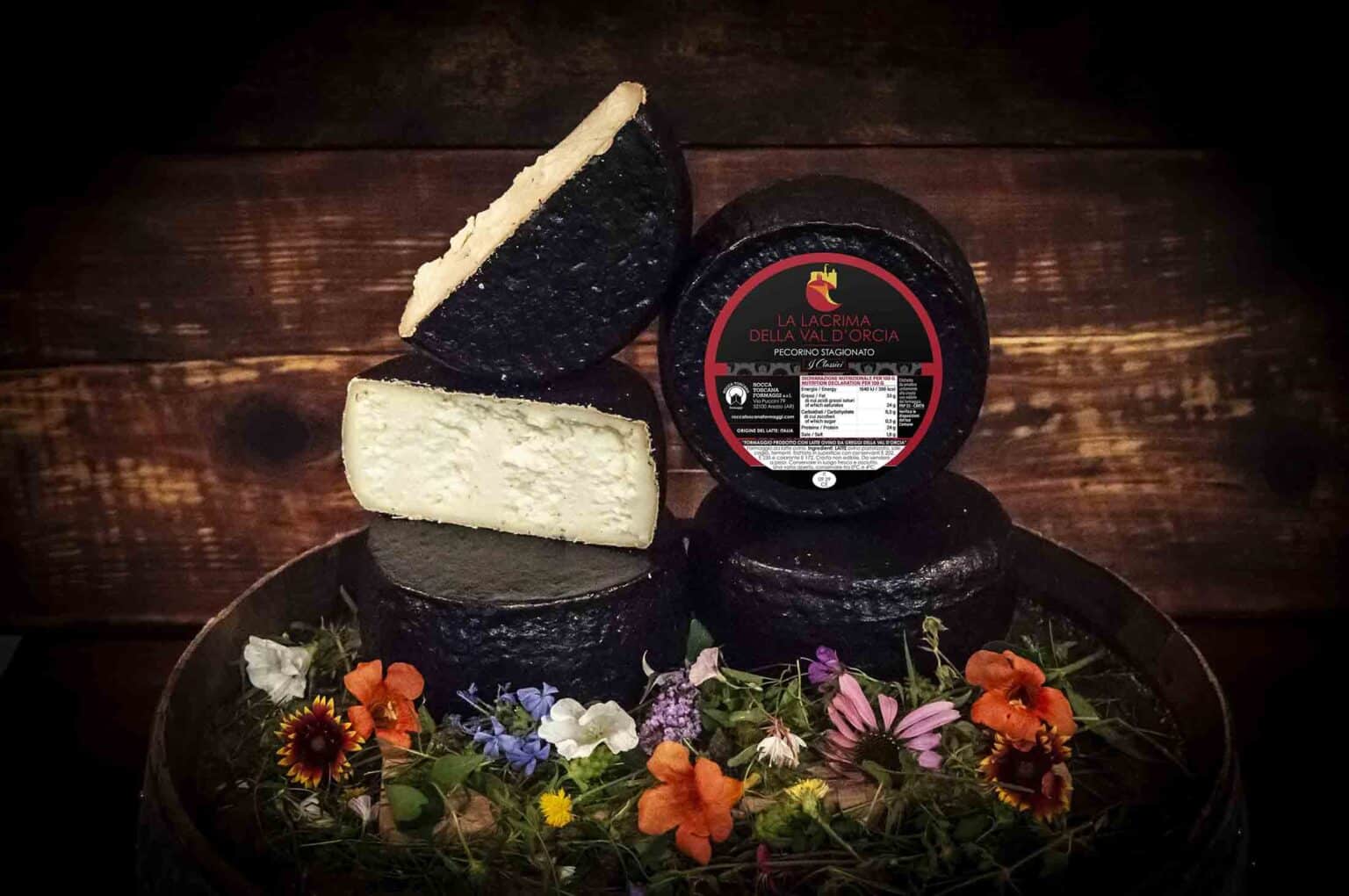 LA LACRIMA DELLA VAL D’ORCIA - AGED SHEEP CHEESE - Rocca Toscana Formaggi